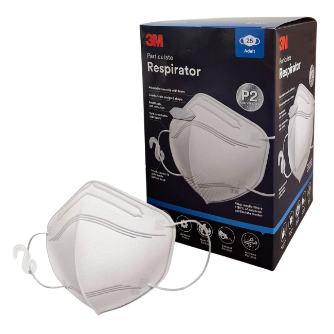 3M Disposable Face Mask P2 / N95, 25 – Airssential Health Care