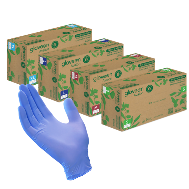 Gloveon Celeste Avalon Nitrile Powder Free Gloves, 200 pcs ...